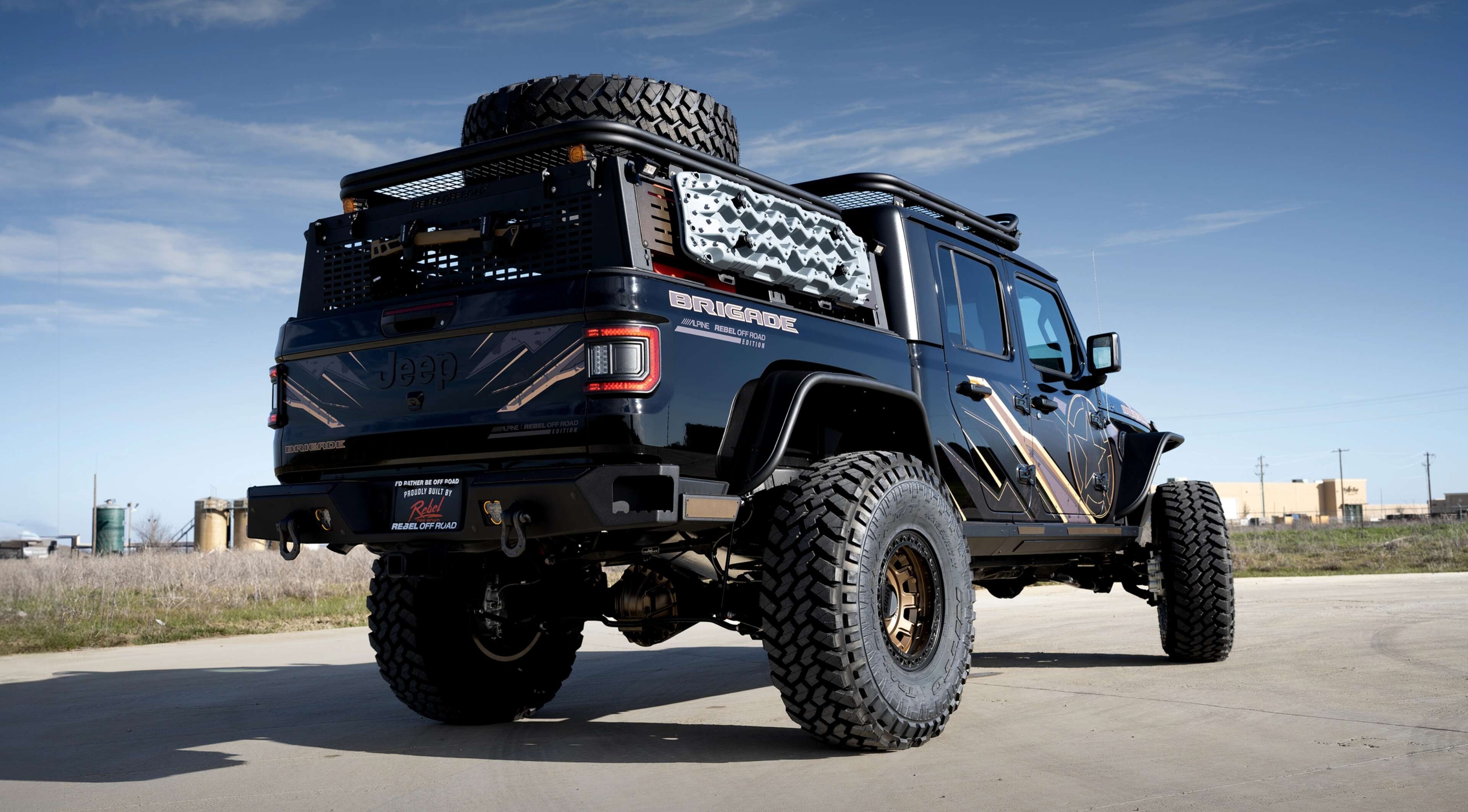 Custom Jeep Builds by Alpine and Rebel Off Road